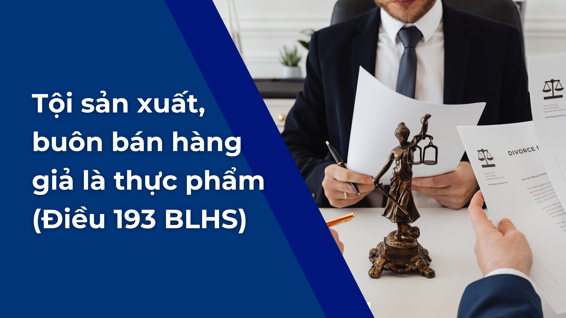 Tội sản xuất, buôn bán hàng giả là thực phẩm (Điều 193 BLHS) - Văn ...